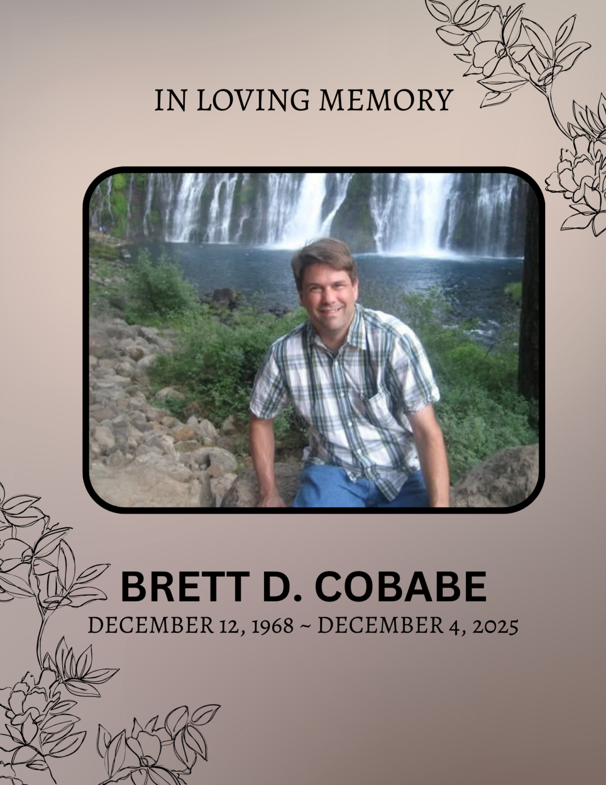 Brett D. Cobabe – Royer Funeral Home