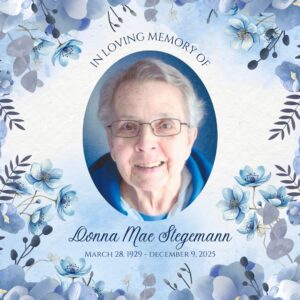 Donna M. Stegemann – Royer Funeral Home